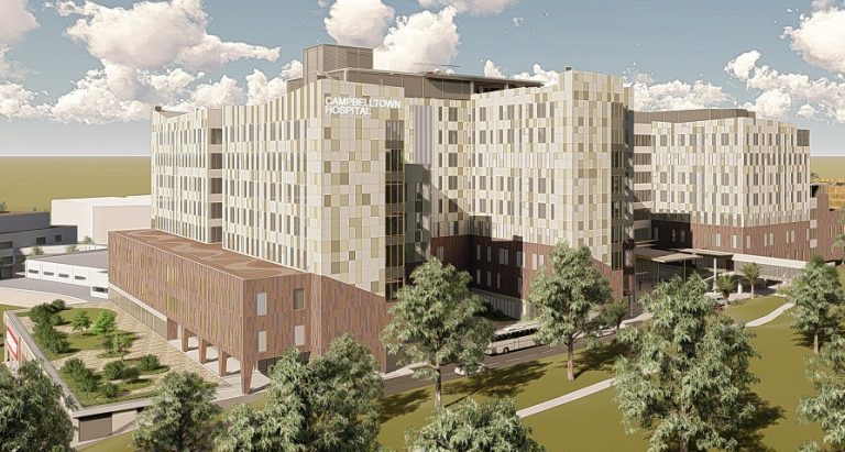 Work finally starts on $632m Campbelltown Hospital upgrade